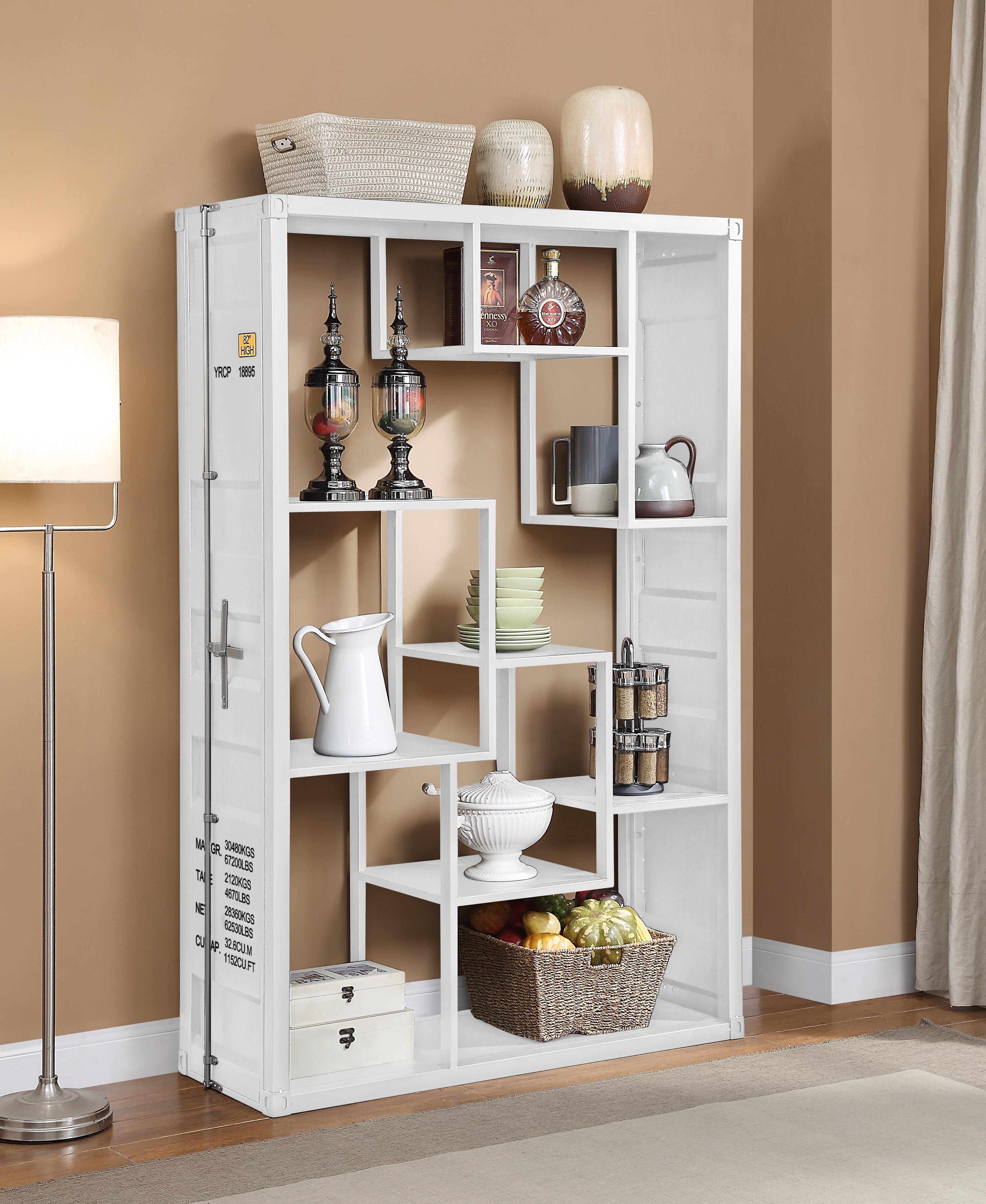 Cargo White Shelf Rack / Book Shelf | Ace Furniture and Decor